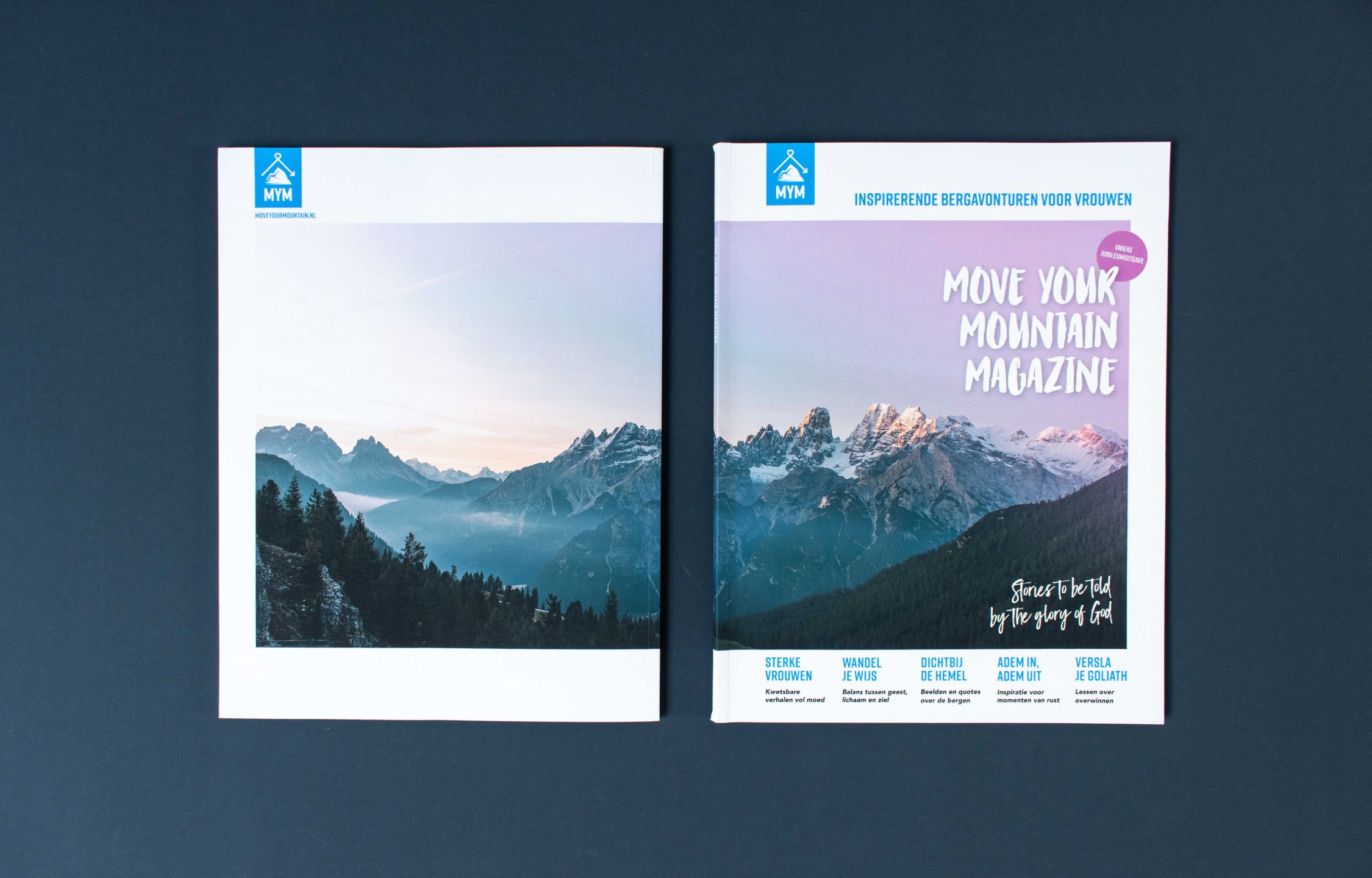 Magazine voor Move Your Mountain - Essencio Brands